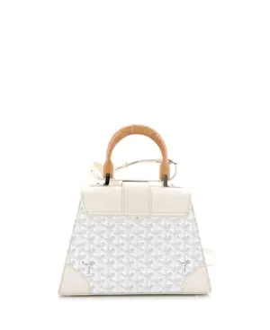 Goyard Pm Saigon Top Handle Bag - White