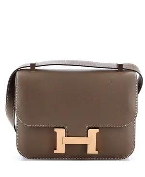 Hermès 24 Constance Nm Bag Epsom - Gray