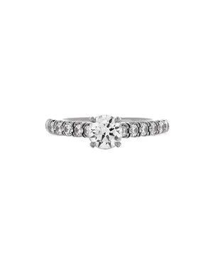 CARTIER 0.50ct Etincelle De Solitaire Ring - Platinum