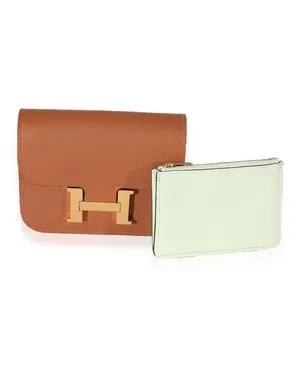 HERMES Constance Slim Compact Handbag