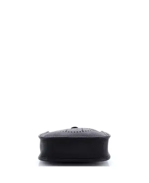 Hermès Tpm Evelyne Bag Gen Iii Clemence - Black