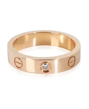 CARTIER 18k Love Ring - Rose Gold