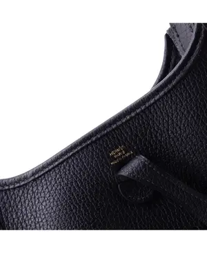 Hermès Tpm Evelyne Bag Gen Iii Clemence - Blue