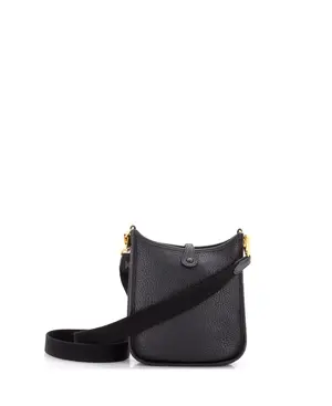 Hermès Tpm Evelyne Gen Iii Clemence - Black