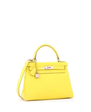 Hermès Kelly 28 Handbag - Lime
