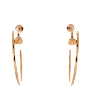 CARTIER XL Juste Un Clou Hoop Earrings