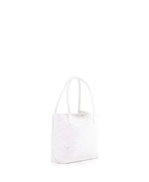 Goyard Anjou Reversible Tote Coated Canvas - White