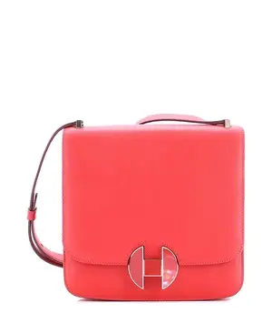 HERMES 2002 Evercolor Shoulder Bag