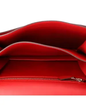 HERMES 2002 Evercolor Shoulder Bag