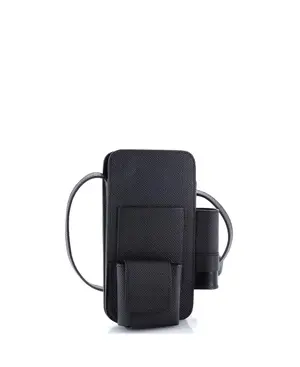 HERMES Hermesway Phone Case Crossbody Bag Epsom