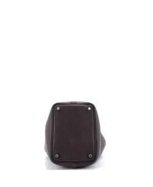 Hermès Picotin Lock Bag Clemence Pm - Brown