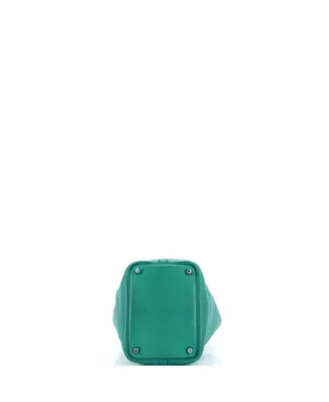 Hermès Pm Picotin Lock Bag Clemence - Green