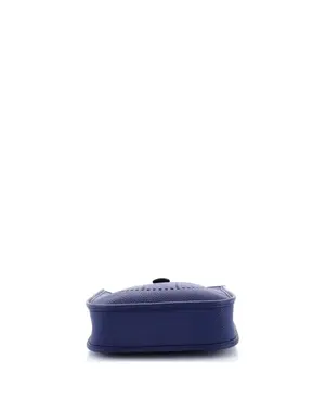 Hermès Tpm Evelyne Bag Gen Iii Maurice - Blue