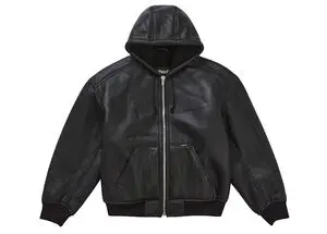 Supreme Schott Shearling Hooded Work Jacket