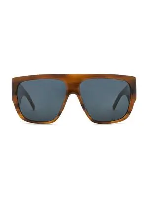 ST. AGNI Linea Oversized Sunglasses - Tortoiseshell & Grey