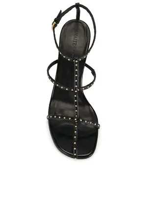 Khaite Cage Sandal - Black