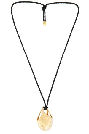 Khaite Lotus Medium Pendant Necklace - Gold