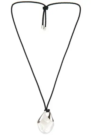 Khaite Lotus Medium Pendant Necklace - Silver