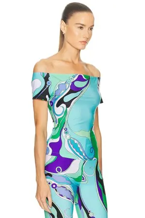 Emilio Pucci Off-the-shoulder Top