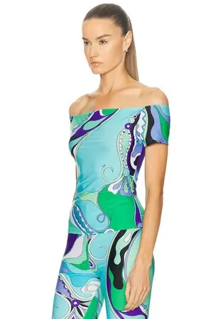 Emilio Pucci Off-the-shoulder Top