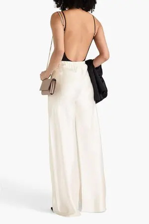 Zimmermann Satin Wide-leg Pants