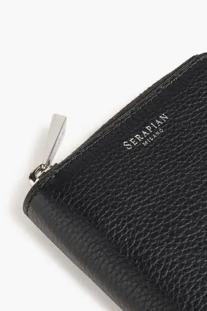 SERAPIAN Pebbledleather Wallet