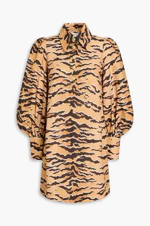 Women's Tiger Print Shirt