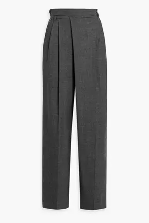 Brunello Cucinelli Wool-blend Tapered Trousers