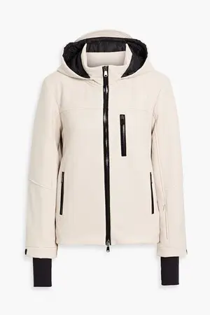 Brunello Cucinelli Hooded Padded Ski Jacket - Beige