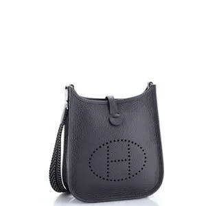 Hermès Evelyne Bag Gen Iii Clemence Tpm - Grey