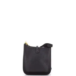 Hermès Evelyne Bag Gen Iii Clemence Tpm - Black