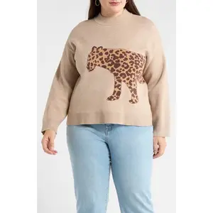 SUGARLIPS Jazara Leopard Sweater