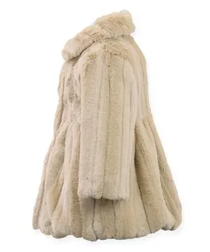 WIDGEON Faux Fur Balloon Coat