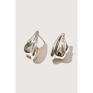 OTIUMBERG Sterling Wave Earrings - Silver