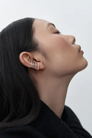 OTIUMBERG Sterling Chaos Ear Cuff