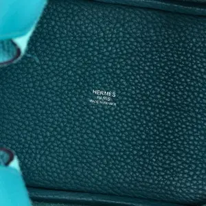 Hermès Picotin Lock Bag Clemence Pm - Blue