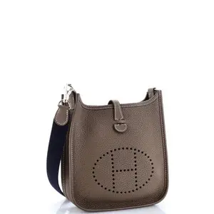 Hermès Evelyne Bag Gen Iii Clemence Tpm - Grey