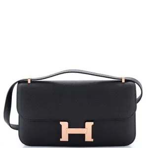 Hermès Constance Elan Nm Bag Epsom 25 - Black