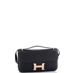 Hermès Constance Elan Nm Bag Epsom 25 - Black