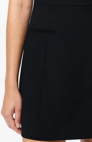 French Connection Whisper Boatneck Mini Dress