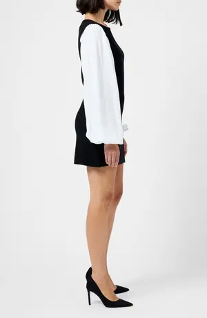 French Connection Long Sleeve Shift Dress