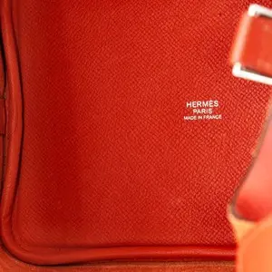 Hermès Picotin Lock Bag Tressage Epsom Pm - Red