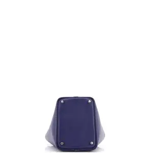 Hermès Picotin Lock Bag Tressage Epsom Pm - Blue