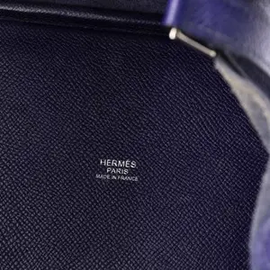 Hermès Picotin Lock Bag Tressage Epsom Pm - Blue