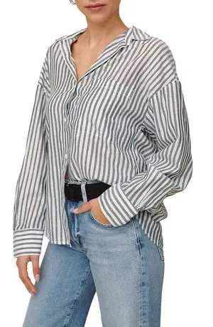 Bella Dahl Oversized Pocket Shirt