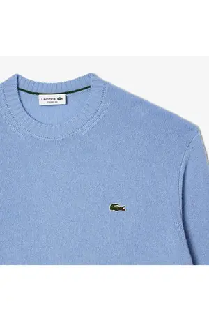 Lacoste Classic Fit Merino Wool Crewneck Sweater - Overview