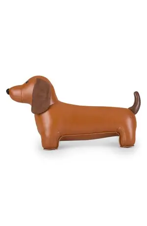 ZUNY Teckel Doorstop - Tan Brown