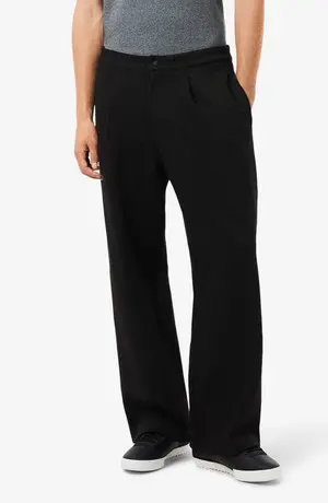Lacoste Loose Fit Pleated Piqué Trousers