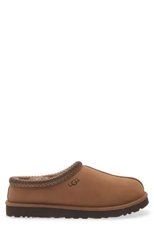 UGG Tasman Ii Waterproof Shearling Slippers - Dark Chestnut