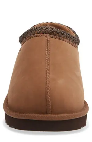 UGG Tasman Ii Waterproof Shearling Slippers - Dark Chestnut